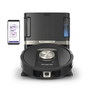 SHARK Powerdetect Nevertouch Pro Robot Vacuum And Mop - Black