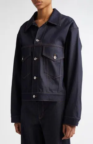 SETCHU Paper Denim Trucker Jacket