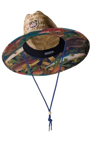 HEMLOCK HAT CO Mariner Straw Lifeguard Hat