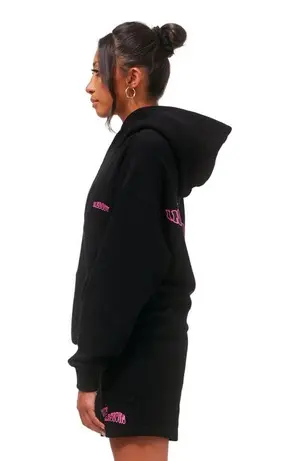 REBODY Infinite Passions Hoodie - Metropolis Black/fuschia
