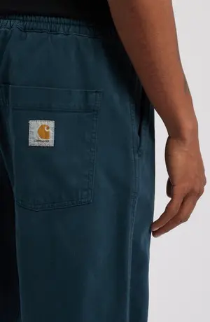 Carhartt Work In Progress Floyde Tie Waist Pants - Duck Blue Garment Dyed