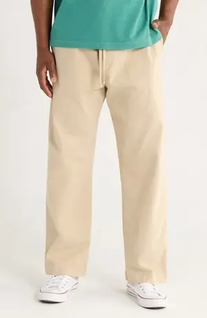 Carhartt Work In Progress Carhartt Work In Progress Floyde Tie Waist Pants Wall Garment Dyed