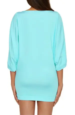 Trina Turk Classic Cover-up Tunic - Sky