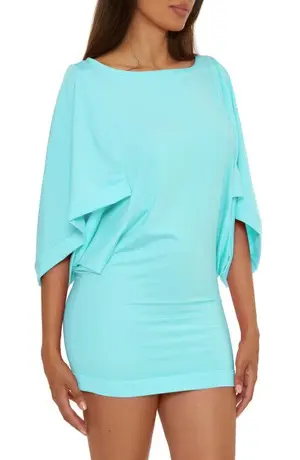 Trina Turk Classic Cover-up Tunic - Sky