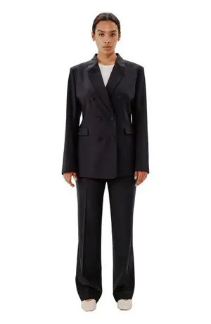 Another Tomorrow Fitted Outerwear For Women