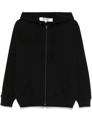 Play Comme Des Garcon Textured Sweatshirts Hoodies For Women