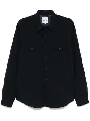 Aspesi Flannel Shirt Jacket - Blue