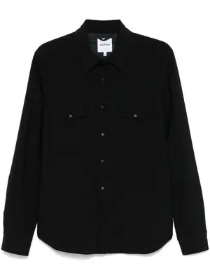 Aspesi Flannel Shirt Jacket - Black