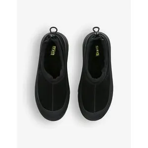 UGG Tasman Weather Suede Slippers - Black