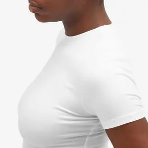ADANOLA Short Sleeve Stretch Top