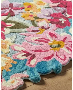 SURYA Shindig 495684 Area Rug, 2' X 3 - Bright Pink