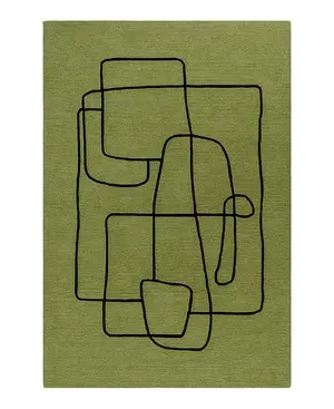 Livabliss Rossi 532326 Area Rug, 2' X 3 - Green/black