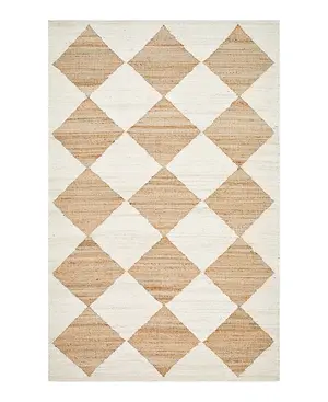 LIVABLISS Antho Vvat-2300 Area Rug, 5' X 7'6 - Brown/cream