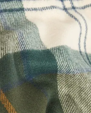Barbour Hailes Tartan Scarf - Green/multi
