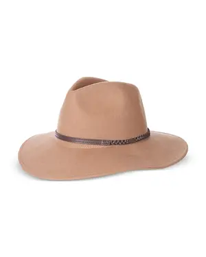 Barbour Tack Fedora Hat - Camel