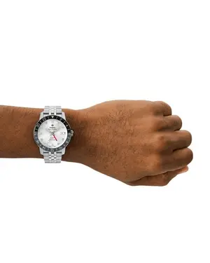 ZODIAC Gmt Automatic 40mm Stainless Steel Watch