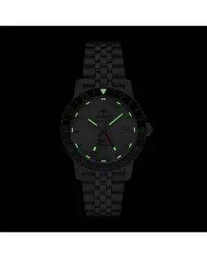 ZODIAC Gmt Automatic 40mm Stainless Steel Watch