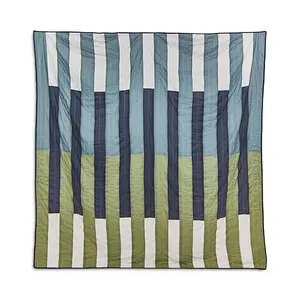 ANCHAL Offset Patchwork Quilt, King - Spruce