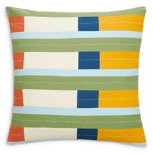 ANCHAL Stamp Throw Pillow - Multi