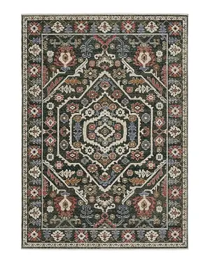 ORIENTAL WEAVERS Hastings Ha02b Area Rug, 7'10 X 10'10 - Green