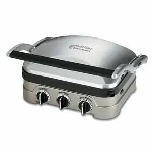 CUISINART Brushed Stainless Steel Griddler - No Color