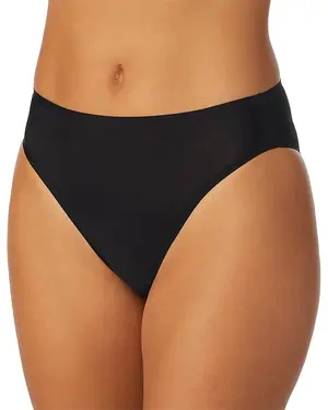 ON GOSSAMER Heavenly Stretch High Cut Brief - Black