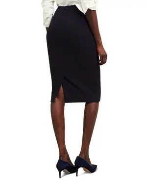 HOBBS LONDON Pencil Skirt - Navy