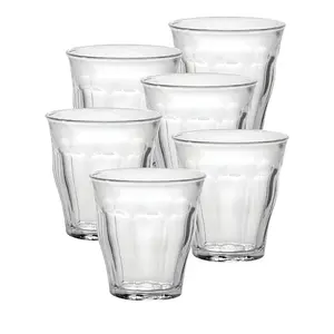 DURALEX Picardie 4.37 Oz. Tumbler, Set Of 6 - Clear