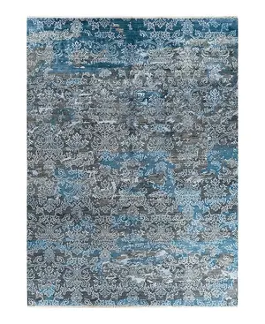 Bloomingdale'S Indo Ikat M6981 Area Rug, 9' X 12'2 - Gray