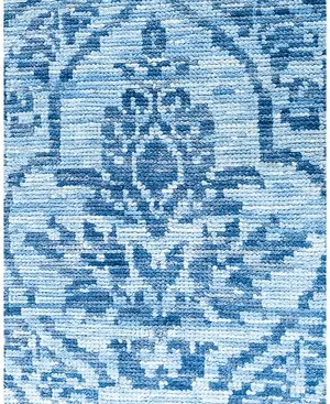 Bloomingdale'S Indo Modern M7017 Area Rug, 8'1 X 10'1 - Blue
