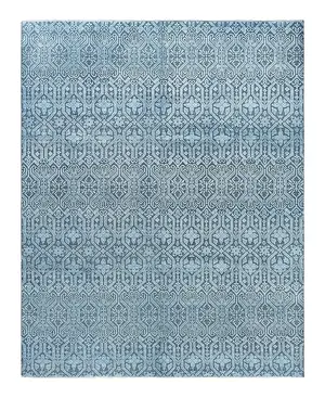 Bloomingdale'S Indo Ikat M7226 Area Rug, 7'10 X 9'10 - Gray