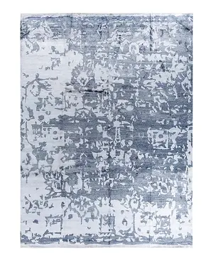 Bloomingdale'S Indo Modern M6891 Area Rug, 9'2 X 12'4 - Gray