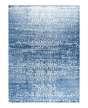 Bloomingdale'S Indo Modern M7673 Area Rug, 9' X 12'1 - Gray