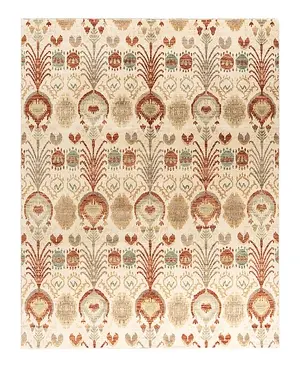 Bloomingdale'S Indo Ikat M5942 Area Rug, 7'10 X 10'1 - Beige