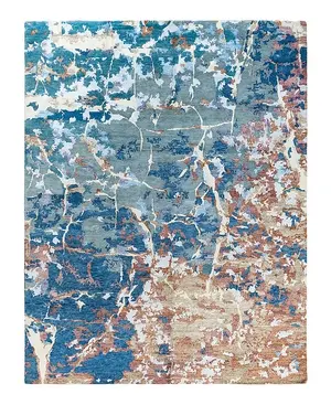 Bloomingdale'S Indo Modern M7381 Area Rug, 8'1 X 10'3 - Gray