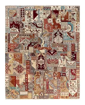 Bloomingdale'S Indo Patchwork M5944 Area Rug, 8'2 X 10'2