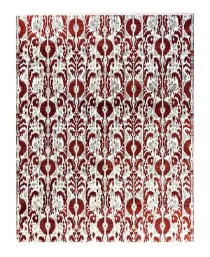 Bloomingdale'S Indo Ikat M5963 Area Rug, 8'1 X 10'4 - Rust