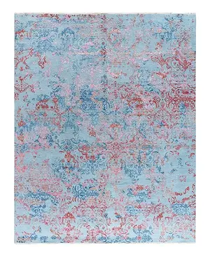 Bloomingdale'S Indo Ikat M7881 Area Rug, 8'2 X 10'2 - Rust