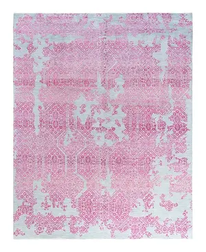 Bloomingdale'S Indo Ikat M7161 Area Rug, 7'10 X 9'10 - Gray