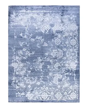 Bloomingdale'S Indo Modern M6571 Area Rug, 9'2 X 12'2 - Gray