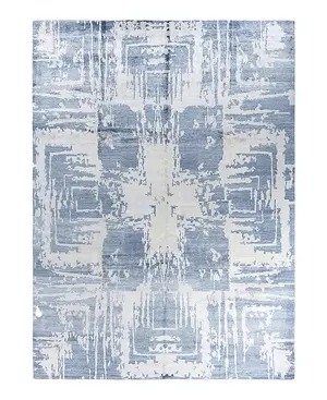 Bloomingdale'S Indo Modern M6621 Area Rug, 9'1 X 12'2 - Gray