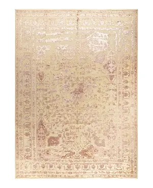Bloomingdale'S Indo Ikat M7369 Area Rug, 8'10 X 12'2 - Brown
