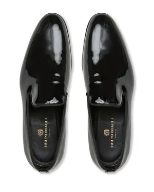 Bruno Magli Patent Formal Slip On