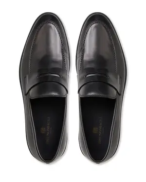 Bruno Magli Hybrid Penny Loafer - Black