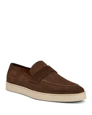 Bruno Magli Hybrid Loafer - Brown Suede