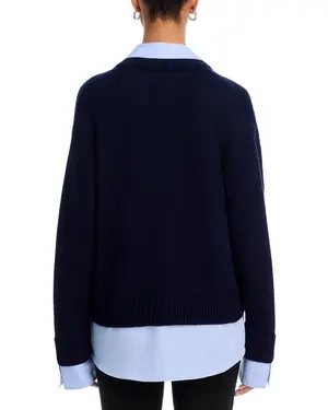 Cinq À Sept Megan Layered Look Cardigan