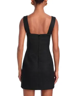 French Connection Sweetheart Neck Mini Dress
