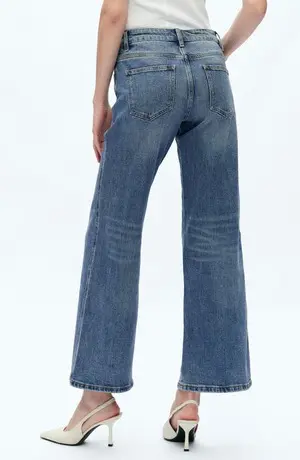 BAYEAS Kristy Ankle Straight-leg Jeans