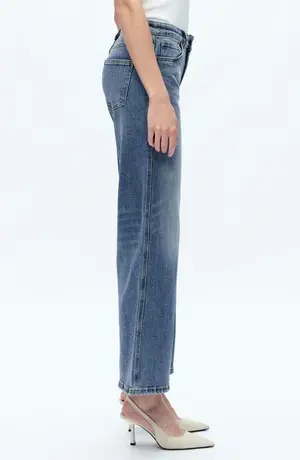 BAYEAS Kristy Ankle Straight-leg Jeans