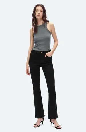 BAYEAS High-waist Bootcut Jeans